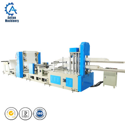 Aotian Paper Processing Machine Restaurant Napkin Folding Machine Napkin Folding And Embossing Machine