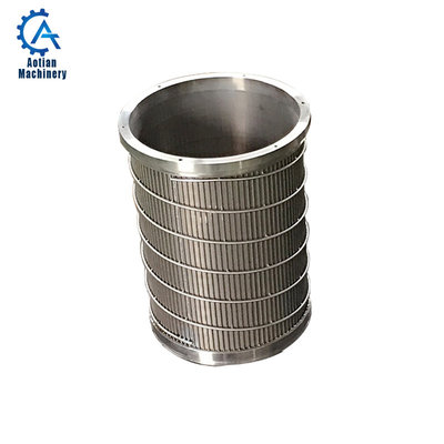 Notebook Making Machine Pressure Screen Basket Stainless Steel Screen Basket For Toilet Paper Machine