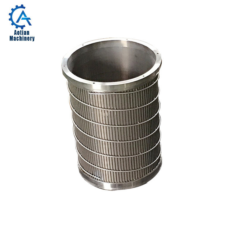 Notebook Making Machine Pressure Screen Basket Stainless Steel Screen Basket For Toilet Paper Machine