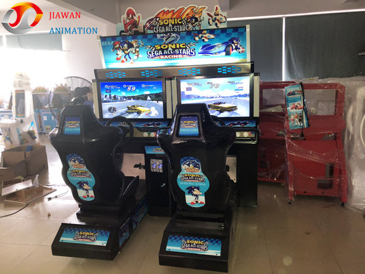 3D Outrun Racing Simulator Game Machine 32" Lcd High Definition Screen