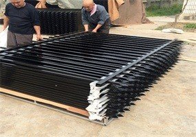 Top-Selling Classical Industrial Steel Safety Fencing 8' x 5'