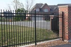 Courtyard Factory Golf Course Welding Aluminum Fence