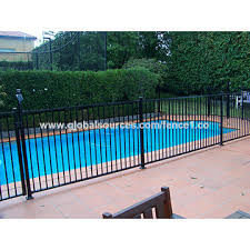 Wholesale farm horizontal aluminum fencing post privacy grill fence