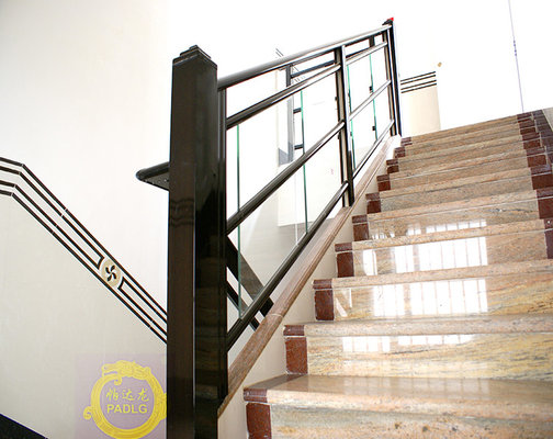 Aluminium high security black factory price Balconies and stair fences