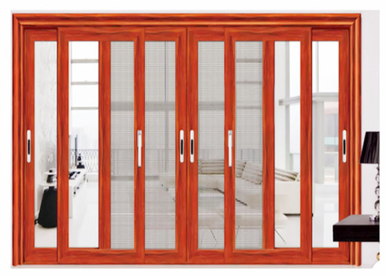 Interior Aluminum Sliding Glass Doors , Acoustic Laminated Glass Windows