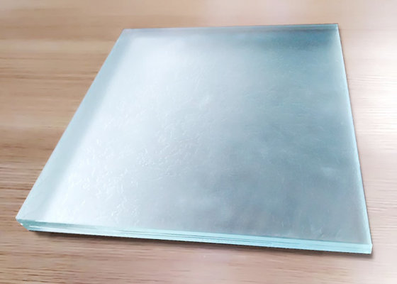 Soundproof Toughened PVB Laminated Glass 100*100 Mm High Light Transmittance
