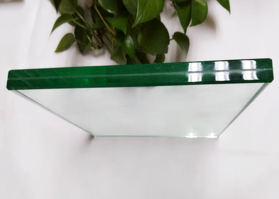 High Density Laminated Tempered Glass , Ultra Clear Bathroom Shower Glass