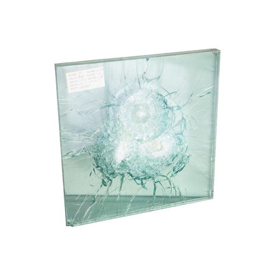 SGP Tempered Laminated Building Glass Bullet Resistant Clear Customized Size