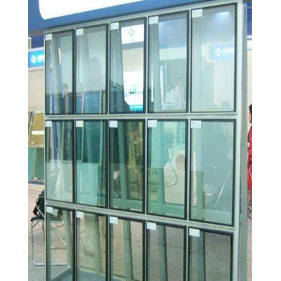 Irregular Aluminium Glass Door Frameless Glazing Insulated Curtain Wall Casement Open