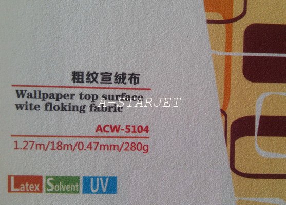 Printable Eco Solvent Wall Paper for the TV Wall at Home in 1.27M