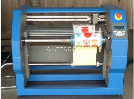 Digital Label Cutter Roll to Roll Version for Cutting Labels Any Shape without Die