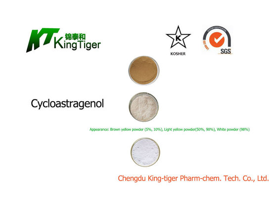 Kosher Certification Cycloastragenol Powder C30H50O NMR Test Anti Aging Raw Materials