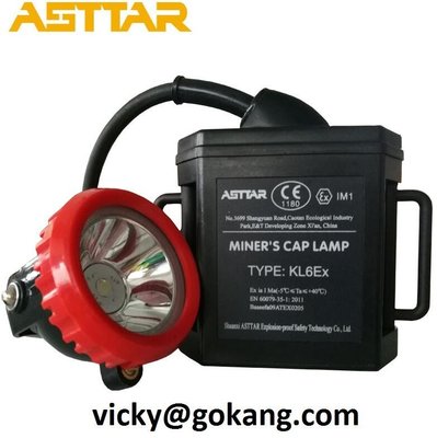explosion-proof water proof IP65 mining led cap lamp KL6Ex