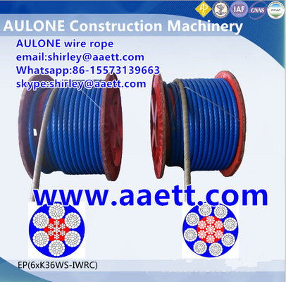 35WXK7 non-rotation and compacted crane wire ropes