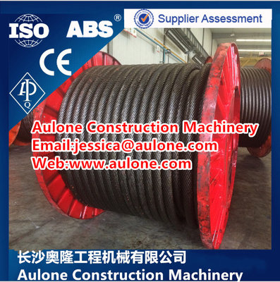 8XK26WS-IWRC galvanized crane wire rope