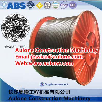 35WXK7 ,1960mpa  non rotating wire rope,Tower crane wire rope,Crawler crane wire rope,rotary driling rig wire rope
