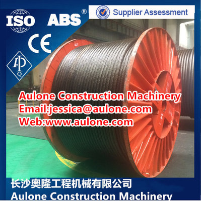 6XK36WS-IWRC Compacted strand crane wire rope