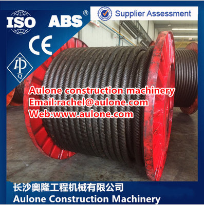 6XK36WS-IWRC Compacted strand crane wire rope