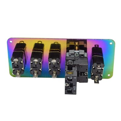 New Racing Car Ignition Switch Panel with on-off Toggle ACC Switch and start switch