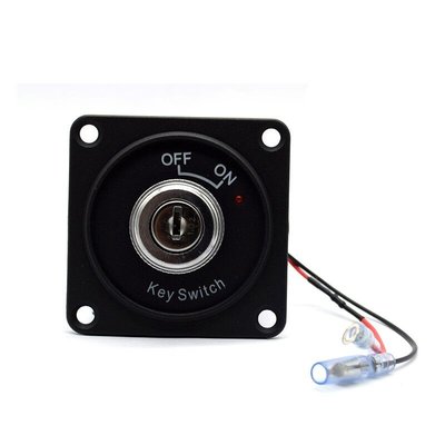 Universal Vehicle DC 12V on/off Ignition Starter Key Switch with 2 Keys