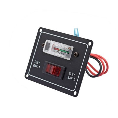DC 12V 24V Auto Car Marine Boat Dual Battery Volt display Test Panel