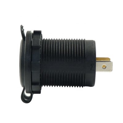 24V Waterproof Marine motorcycle car cigarette lighter plug with LED Lighting