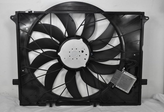 4 Poles 12 Volt Benz Radiator Cooling Fans With Control Unit OEM 2205000293 Nissens 85010