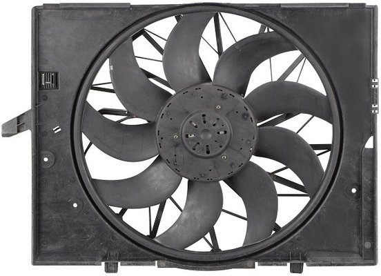 6 Blades 12 Volt Car Cooling Fan , OEM 17427598738 BMW X5 Radiator Fan