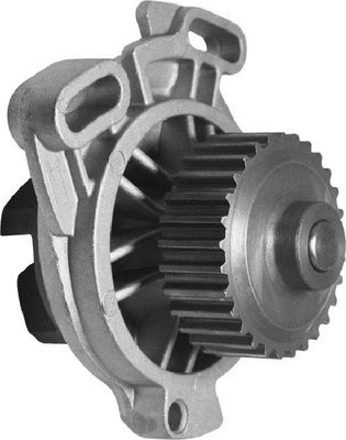 Black Audi 100 Water Pump , P534 Cooling System Water Pump OEM 034121004
