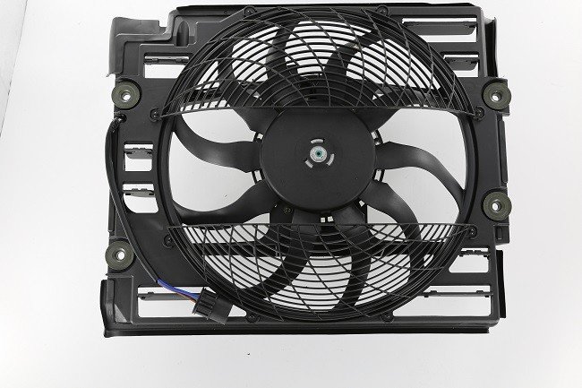 PP Material Auto Electric Radiator Cooling Fans / Vehicle Cooling Fan For BMW 5 OEM 64546921395