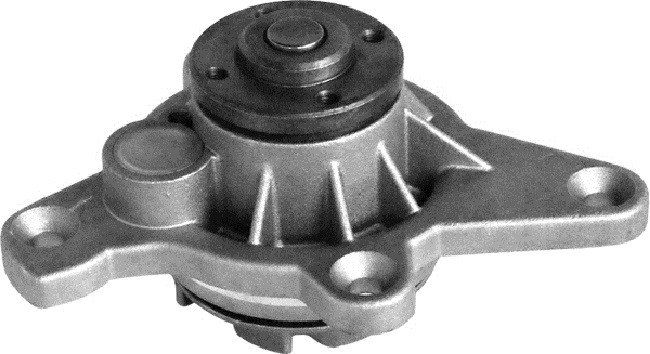 Metal Auto Parts Water Pump , AUDI A8 Water Pump With Flange P586 OEM 07D121008A