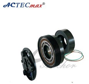 Audi SD7V16 / 1206 Sanden Compressor Magnetic Clutch With 6 Groove Clutch Pulley