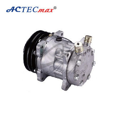Professional r134a 12v Auto AC Compressor universal With 7h13 , 125 / aa