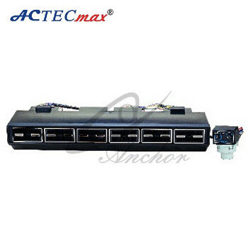 12V RHD / LHD 8116Kcal Car AC Evaporator Unit With 36 Pass 4 Way Alu