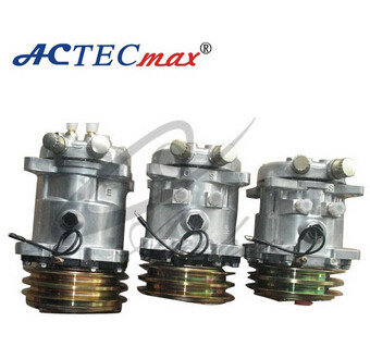 12V SD507 Auto AC Compressor Univeral , Electronic Silent Air Compressor