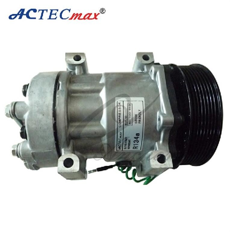 ISO9001 24v Auto AC Compressor Universal for Volvo Truck With PV8 Clutch