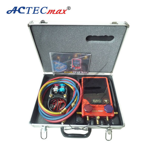 Precision Auto Air Conditioning Diagnostic Tool Digital Pressure Gauge