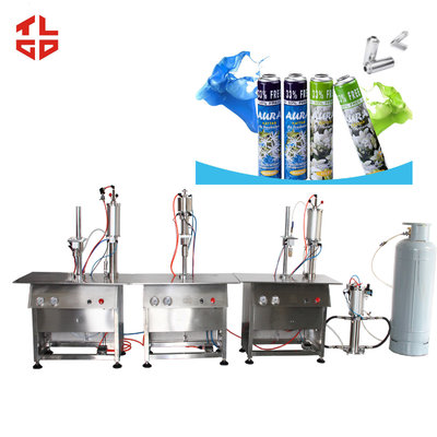 Semi Automatic Aerosol Filling Machine, Aerosol Can Filling Equipment