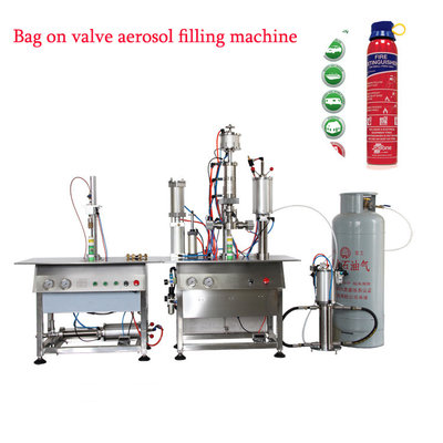 Bag On Valve Aerosol Filling Machine