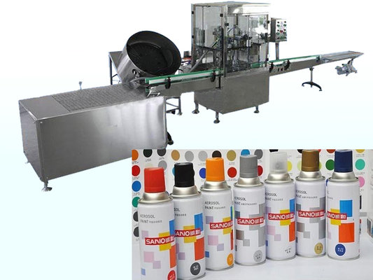 Gold Chrome Spray Paint Filling Machines