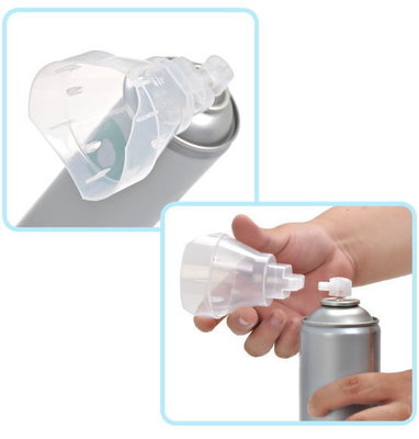 Fresh Air Tin Plate Aerosol Spray Can With Masks , Empty Aerosol Can