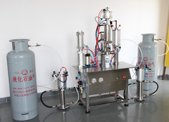 Auto F12 F22 Under Cup Refrigerant Filling Machine PLC Programmable Control