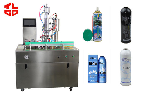 Automatic Refrigerant Freon Filling Machine For R134a / R410a / R22 PCL Control
