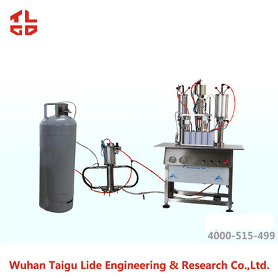 High Speed Aerosol Filling Machine Filling Line for Body Spray Bottle
