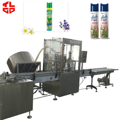 Aerosol Filling Equipment For Deodorant / Air Freshener