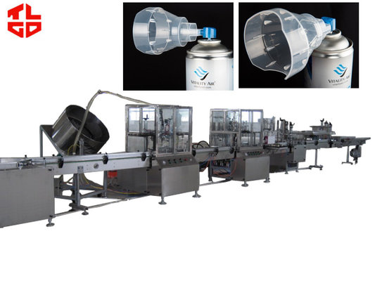 Spray Oxygen Cylinder Filling Machine , Fresh Air Aerosol Filling Machine