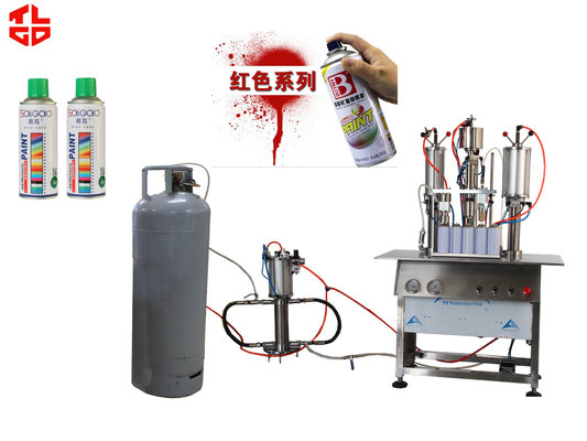 Automatic Graffiti Spray Paint aerosol filling machines