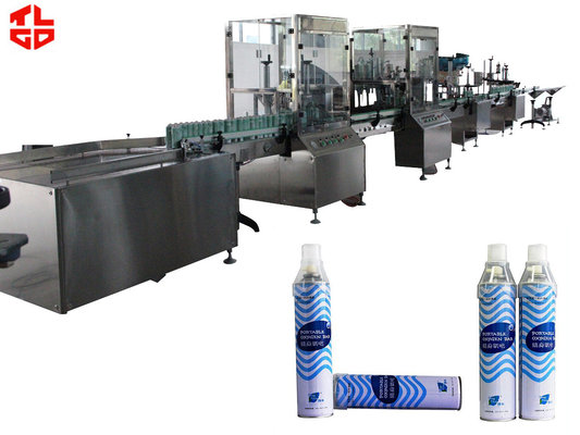 Fresh Air Filling Machine For Tin Plate Can / Aluminum Can Fully Automatic