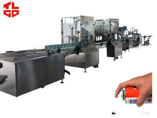 Aerosol Spray Filling Machine for Insecticide Pesticide