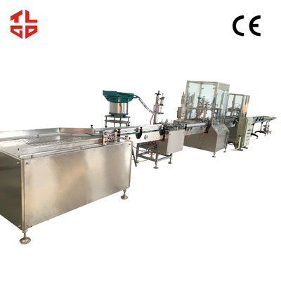 Automatic  Spray Can Filling Machine For Cosmetic Spray, Aerosol Filling Line